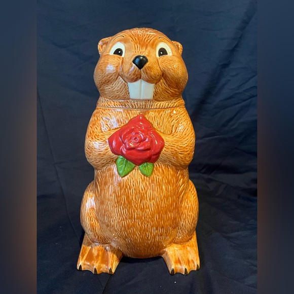 Accents | Vintage Beaver Cookie Jar Rachel Elizondo Don Winton Design ...